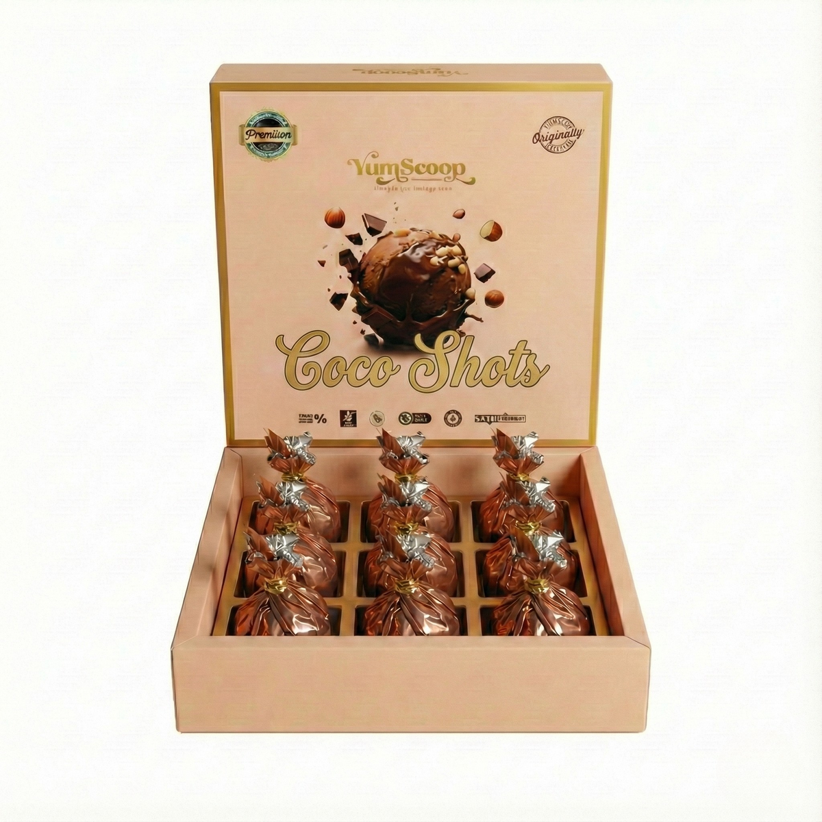 Coco Shots – Coconut Energy Bites (Pack of 9) | Yumscoop – Yum Scoop